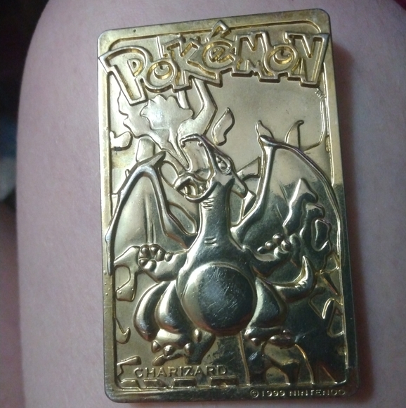 Pokemon | Other | 23k Gold Charizard Pokemon Card 999 And Its 6 | Poshmark